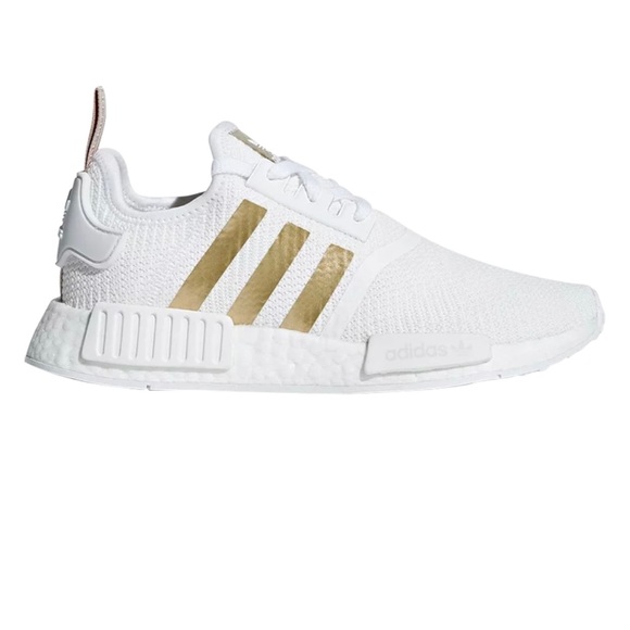 adidas | Shoes | Adidas Mnd R White And Gold Size 75 | Poshmark